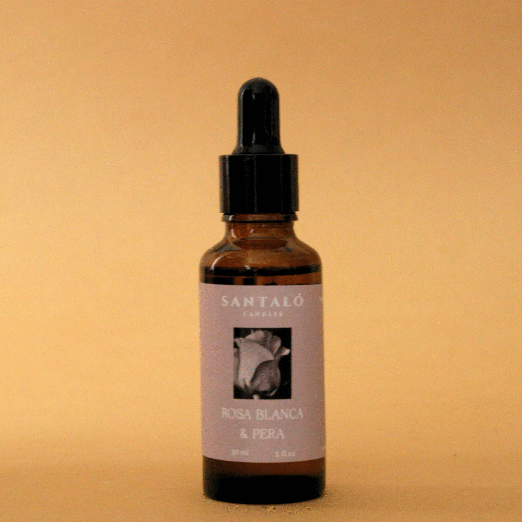 Aceite Aromático Rosa Blanca y Pera